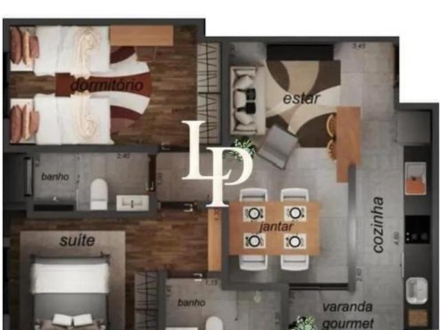 Apartamento em Santa Paula, São Caetano do Sul/SP de 59m² 2 quartos à venda por R$ 650.000,00