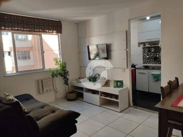 Apartamento em Santa Rosa, Niterói/RJ de 60m² 2 quartos à venda por R$ 359.000,00
