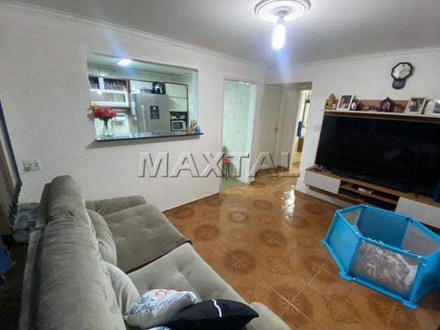 Apartamento em Santana, de 75 m², com 2 dormitórios, sala ampla, 1 banheiro, cozinha e 1 vaga