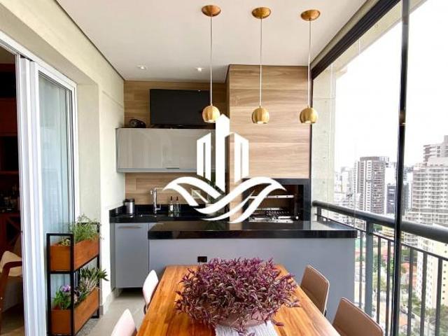 Apartamento em Santo Amaro, São Paulo/SP de 129m² 3 quartos à venda por R$ 2.200.000,00