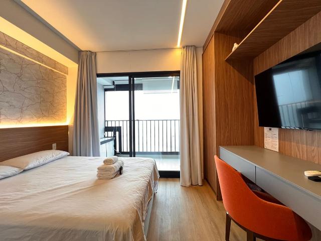 Apartamento em Santo Amaro, São Paulo/SP de 23m² 1 quartos para locação R$ 3.685,00/mes