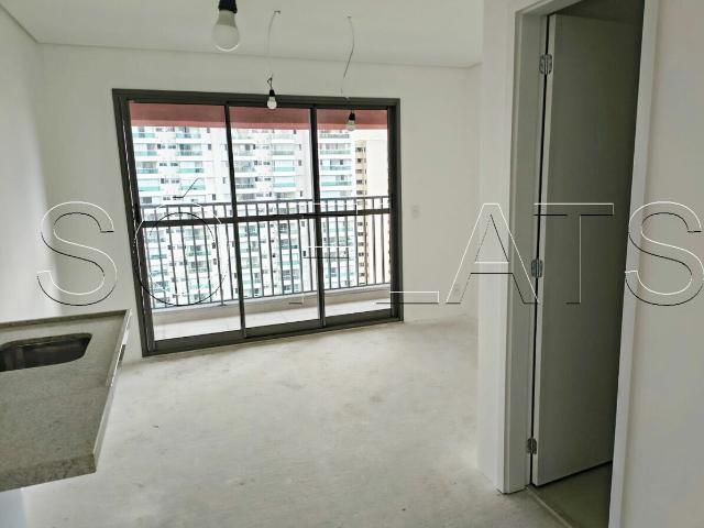 Apartamento em Santo Amaro, São Paulo/SP de 25m² 1 quartos para locação R$ 2.610,00/mes