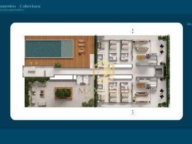 Apartamento em Sertão do Perequê Mirim, Ubatuba/SP de 139m² 3 quartos à venda por R$ 1.517.195,00