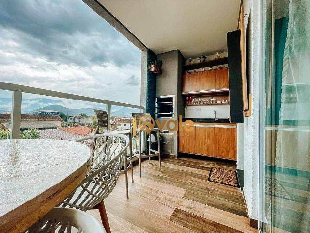 Apartamento em Sertão do Perequê Mirim, Ubatuba/SP de 70m² 2 quartos à venda por R$ 694.000,00