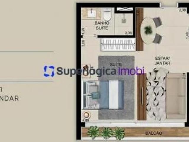 Apartamento em Serrinha, Goiânia/GO de 78m² 2 quartos à venda por R$ 977.094,00