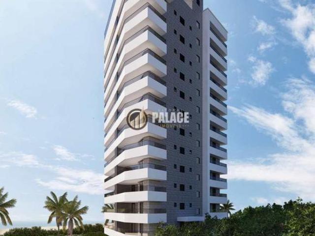 Apartamento em Solemar, Praia Grande/SP de 48m² 1 quartos à venda por R$ 505.000,00