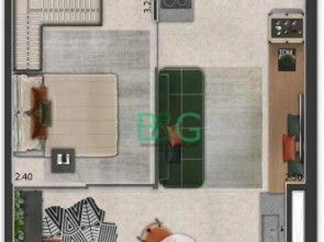 Apartamento em Sumaré, São Paulo/SP de 38m² 1 quartos à venda por R$ 550.000,00
