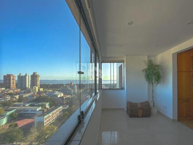 Apartamento Espetacular com vista infinita para olda do Guaíba. 3 dorm. 2 vagas. Ótima localização n