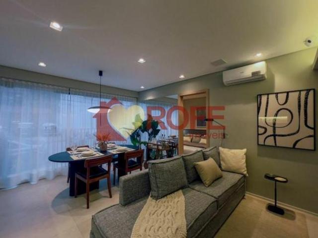 Apartamento exclusivo de 1 dorm. com 37m² na melhor localização de Moema, lazer completo