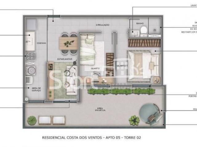 apartamento Fazenda São Quirino Campinas