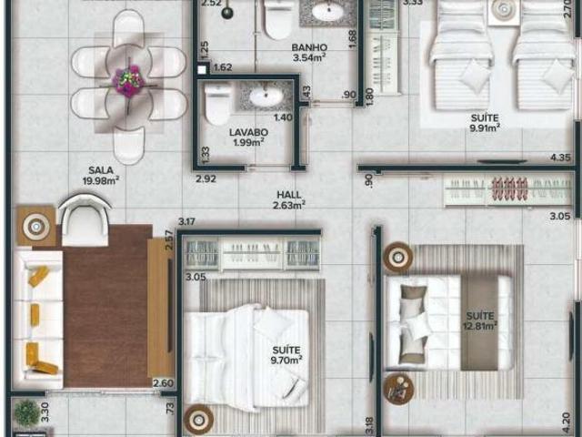 Apartamento Forte Praia Grande