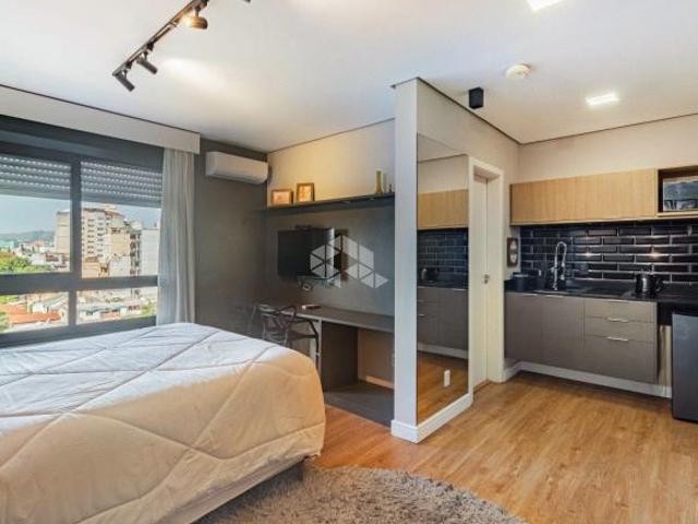 Apartamento flat à venda, no bairro Cidade Baixa, em Porto Alegre/RS