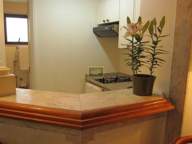 Apartamento Flat, com 43,55 metros de área útil, para venda, no Itaim Bibi