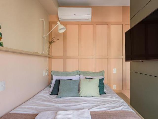 Apartamento FLAT com 32m² Mobiliado Moderno ao lado Metro Butantã
