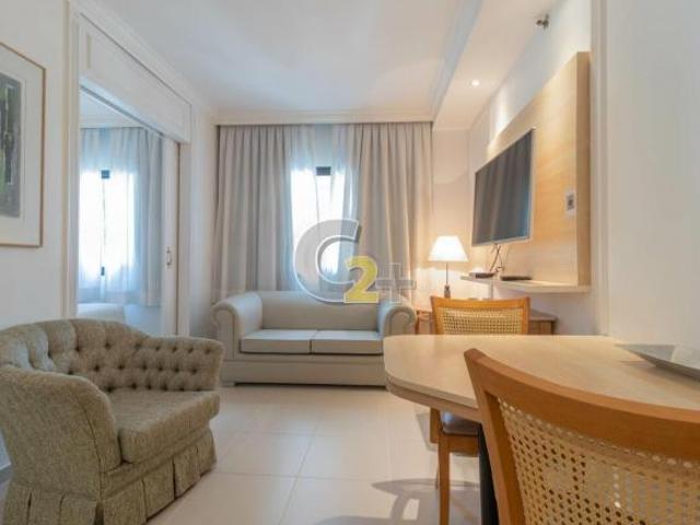 Apartamento Flat, venda, Jardim Paulista, 1 quarto, 1 vaga