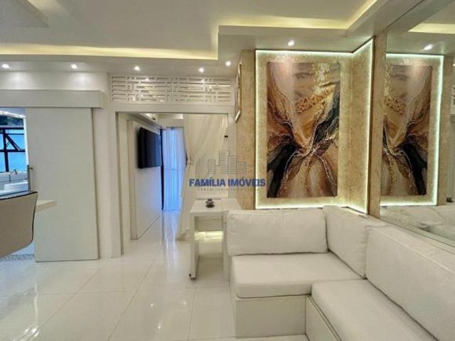 Apartamento Flat venda 1 quarto vaga lazer piscina São Vicente Centro