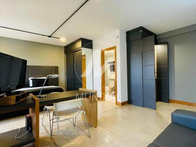 Apartamento flat 1 dormitórios, cozinha planejada, portaria 24 horas, lazer, espaço gourmet, salão