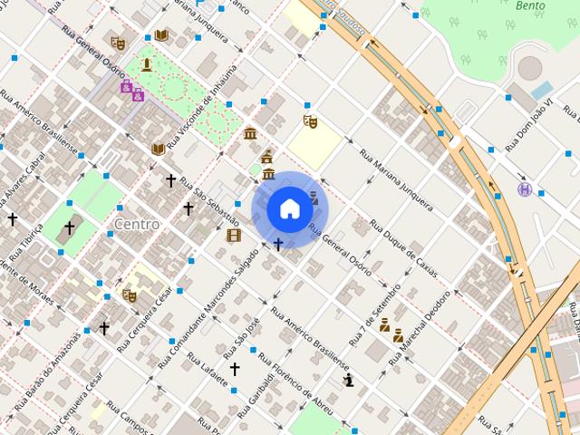 Apartamento flat 1 dormitórios, portaria 24 horas, elevador, em condomínio fechado