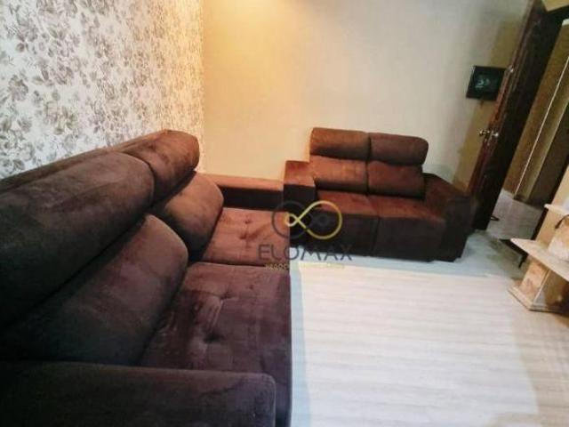 Apartamento Flavia Fernanda com 2 dormitórios à venda, 56 m² por R$ 220.000 Vila Rio de Janeiro