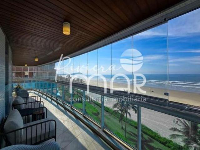 APARTAMENTO FRONTAL AO MAR, 4 SUÍTES, EM RIVIERA DE SÃO LOURENÇO