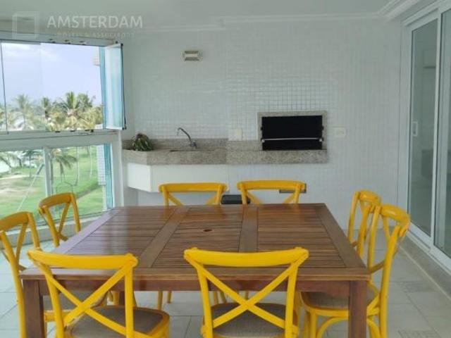 Apartamento frontal ao mar, à venda no M7 na Riviera, 4 suítes, 3 vagas, 285,00 m²