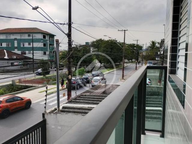 Apartamento frente 2 dormitórios na Vila Valença São Vicente
