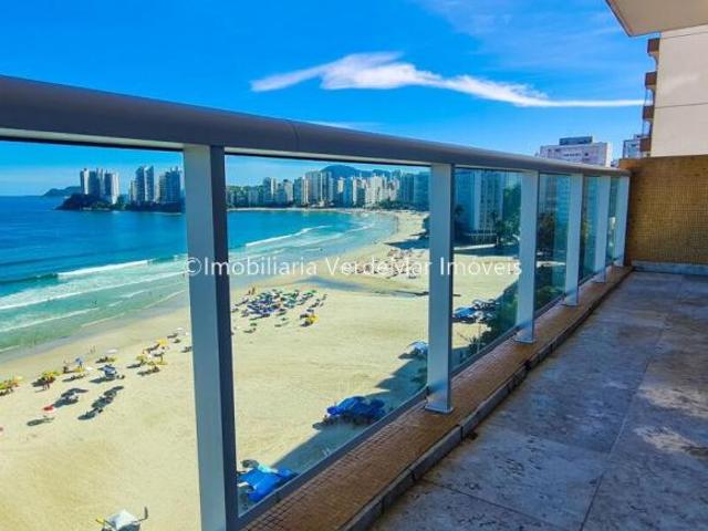 Apartamento frente ao mar A VENDA na praia das Pitangueiras, CENTRO de Guarujá