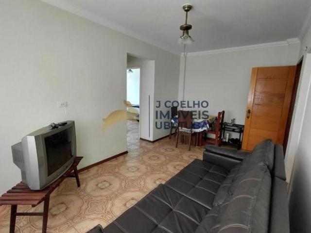 Apartamento frente ao mar com 2 dormitorios no Centro de Ubatuba