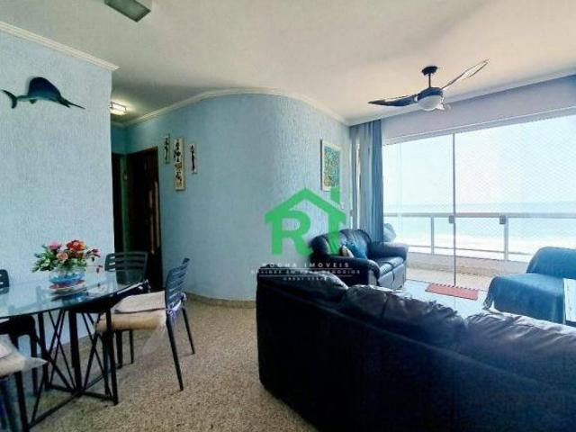 Apartamento Frente ao Mar, com 2 Dormitórios 1 Suíte, Praia das Pitangueiras Guarujá/SP