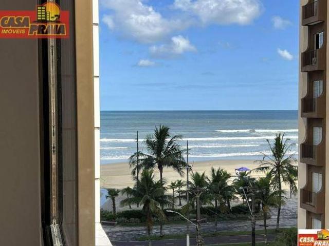 Apartamento Frente ao Mar com 2 Dormitórios, 81 m² por R$ 370.000 Balneário Flórida Praia Grande