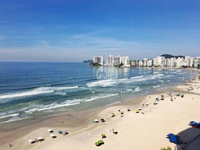 Apartamento Frente ao Mar com 3 dormitórios à venda, 170 m² Pitangueiras Guarujá/SP
