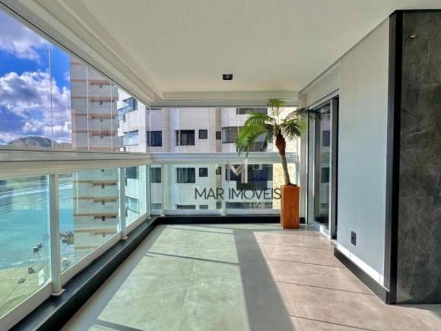 Apartamento FRENTE AO MAR com VARANDA GOURMET, 3 SUÍTES e lazer completo à venda, 117 m² por R$ 1.8