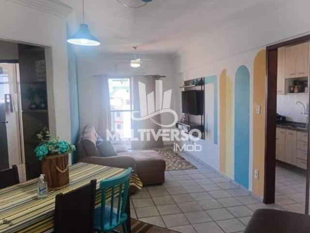 Apartamento Frente ao Mar em Ocian, Praia Grande – 60,06 m², 1 Dormitório + Suíte