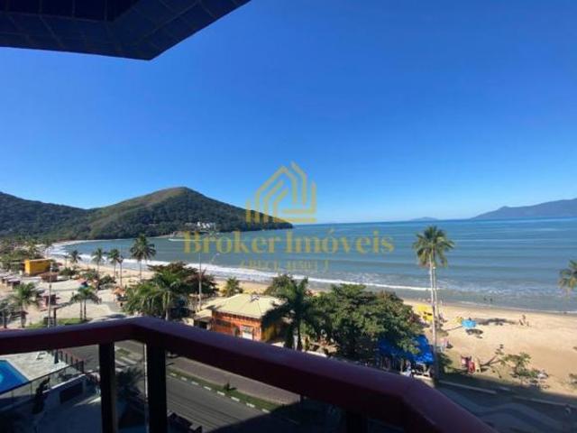 Apartamento Frente ao Mar pé na areia na Praia Martim de Sá com vista de tirar o fôlego