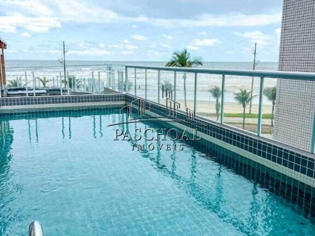APARTAMENTO FRENTE AO MAR, 02 QUARTOS, BAIRRO CAIÇARA EM PRAIA GRANDE