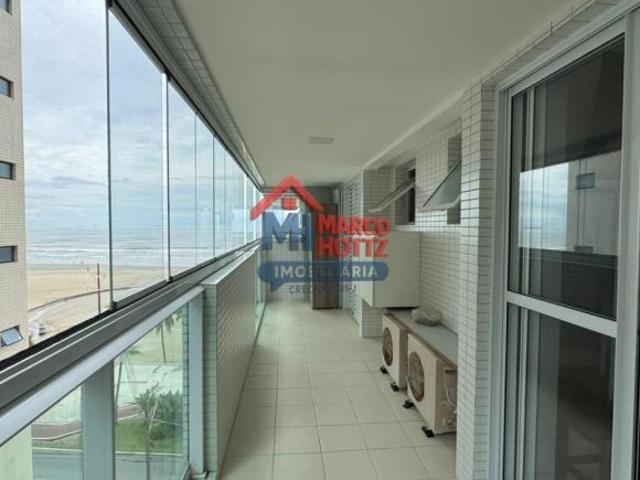 Apartamento Frente ao Mar 3 Dorm 2 Vagas – Bairro Aviação, Praia Grande