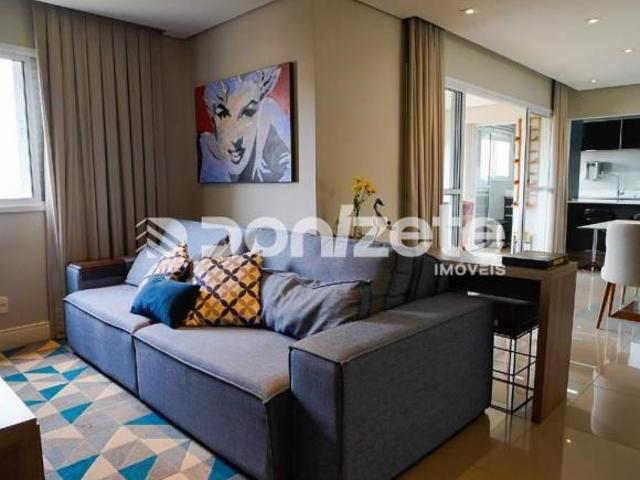 Apartamento Frente de 124 m² em Santo André – 3 suítes, 3 vagas