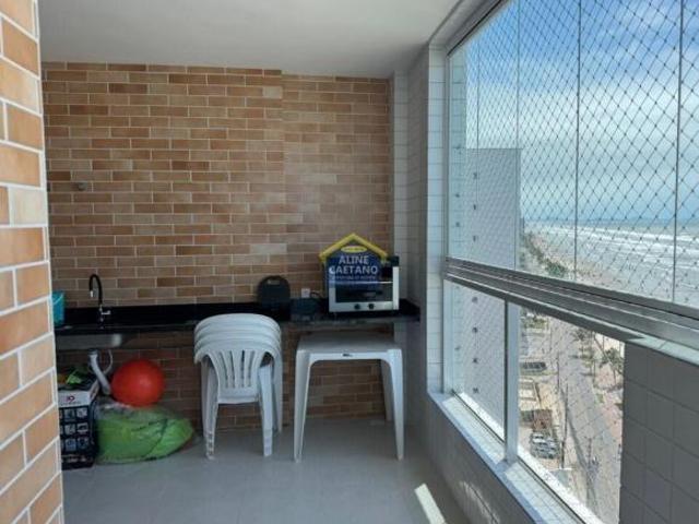 Apartamento Frente Mar Mobiliado 2 dorms em Mongaguá Financia!