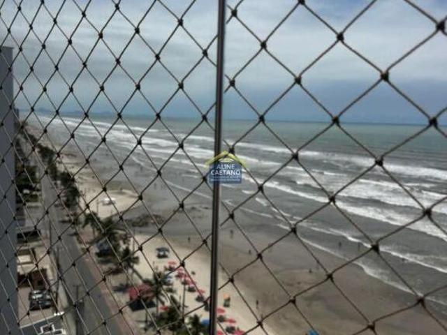 Apartamento Frente Mar Mobiliado 2 dorms em Mongaguá Financia!