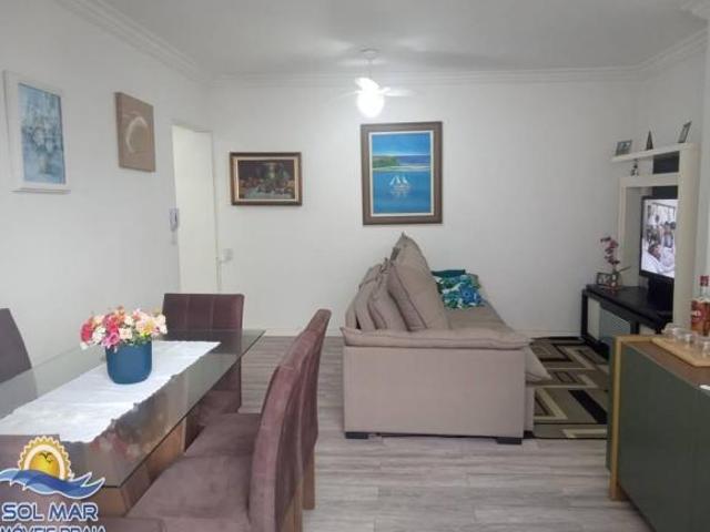 Apartamento Frente Mar Mobiliado de 02 dormitórios sendo 01 súite Bairro Atlantica Mongaguá