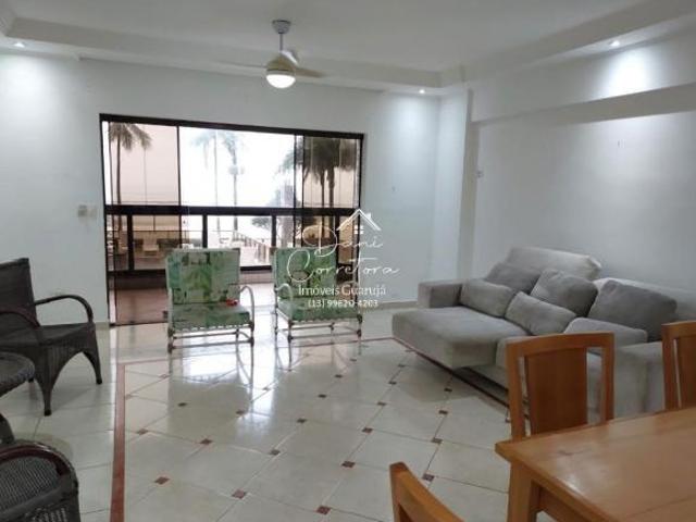 Apartamento frente mar nas Astúrias com lazer, 3 quartos com suíte e 2 vagas: 110m², venda ou locaçã