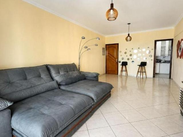 Apartamento Frente Mar no Caiçara com Vista Permanente, 2 Quartos, Suíte com Banheira, 3 Sacadas e L