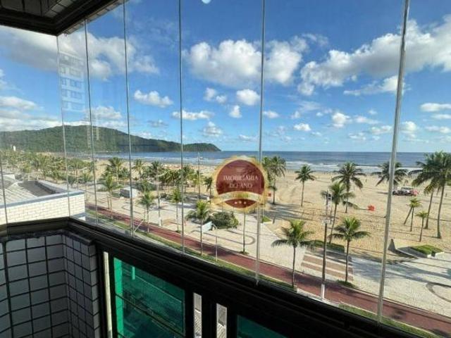 APARTAMENTO FRENTE MAR MOBILIADO À VENDA NO BOQUEIRÃO – PRAIA GRANDE | 3 DORMITÓRIOS 1 SUÍTE, 113m
