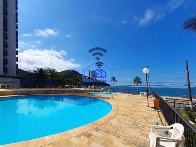 Apartamento frente mar à venda no bairro Martim de Sá em Caraguatatuba, SP 2 dormitórios, uma vaga