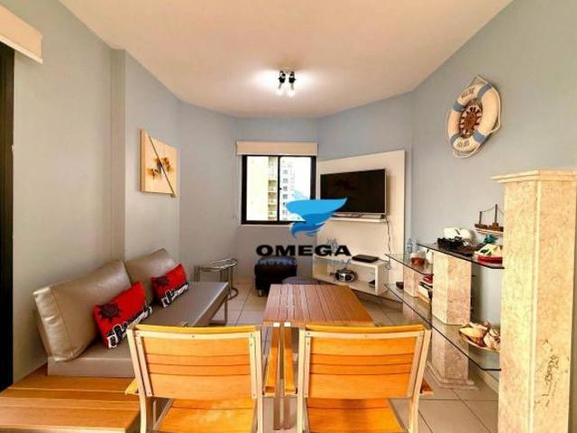 Apartamento frente mar à venda na praia das Astúrias no Guarujá I Omega Imoveis