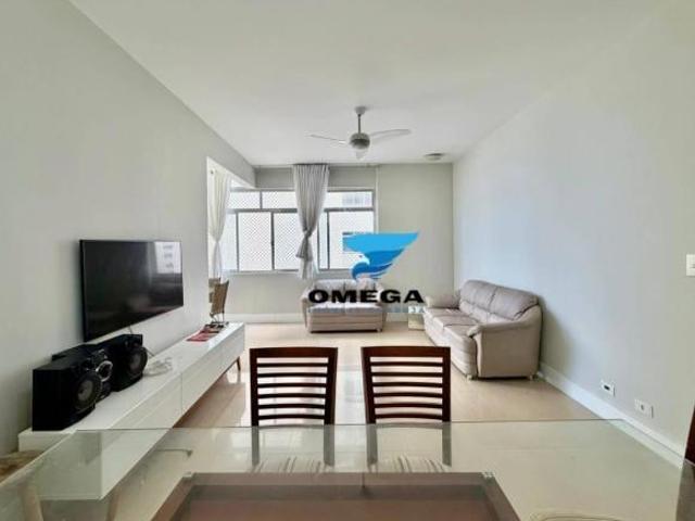 Apartamento frente mar á venda na praia das Pitangueiras no Guarujá I Omega Imoveis
