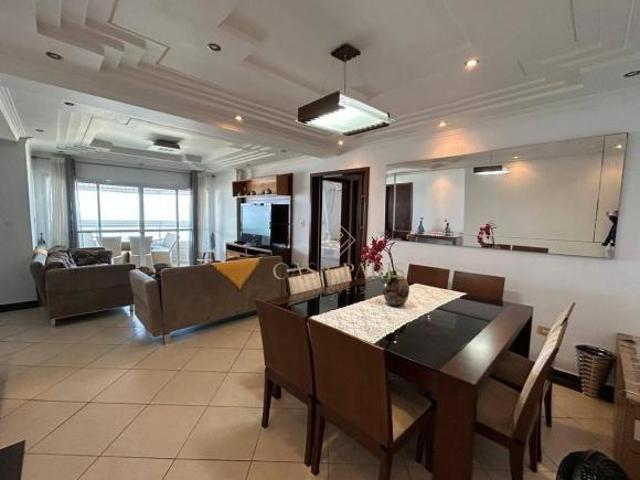 Apartamento FRENTE MAR com 4 dormitórios à venda, 164 m² por R$ 1.700.000 Vila Guilhermina Praia