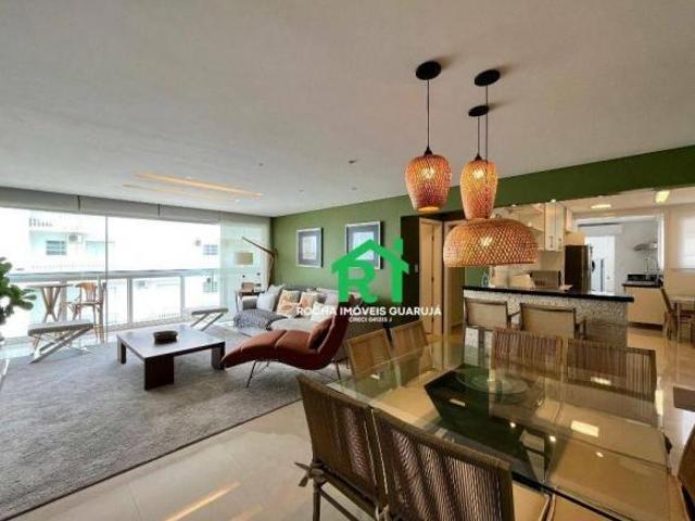 Apartamento frente mar com 4 quartos 4 suítes, 1 vaga à venda em Pitangueiras, Guarujá