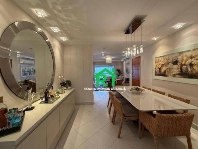Apartamento frente mar com 4 quartos 4 suítes, 2 vagas e lazer à venda em Jardim Astúrias, Guarujá