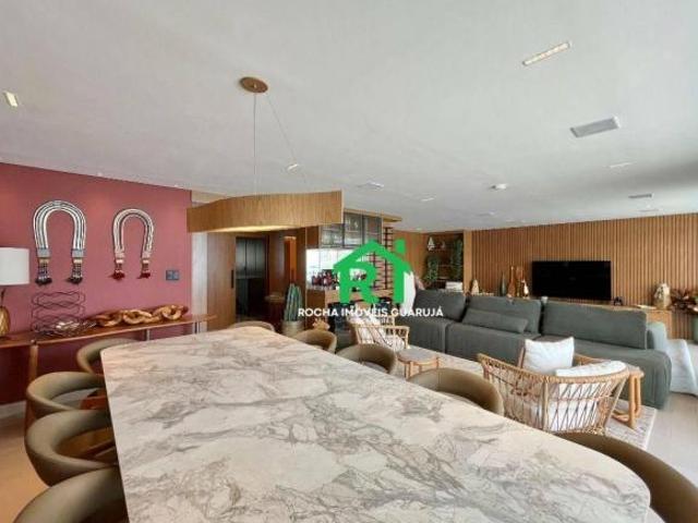 Apartamento frente mar com 5 quartos 5 suítes, 1 vaga à venda em Pitangueiras, Guarujá